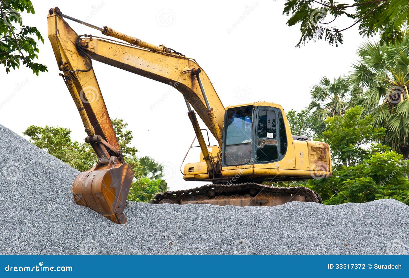 Backhoe stock photo. Image of loading, power, bulldozer - 33517372
