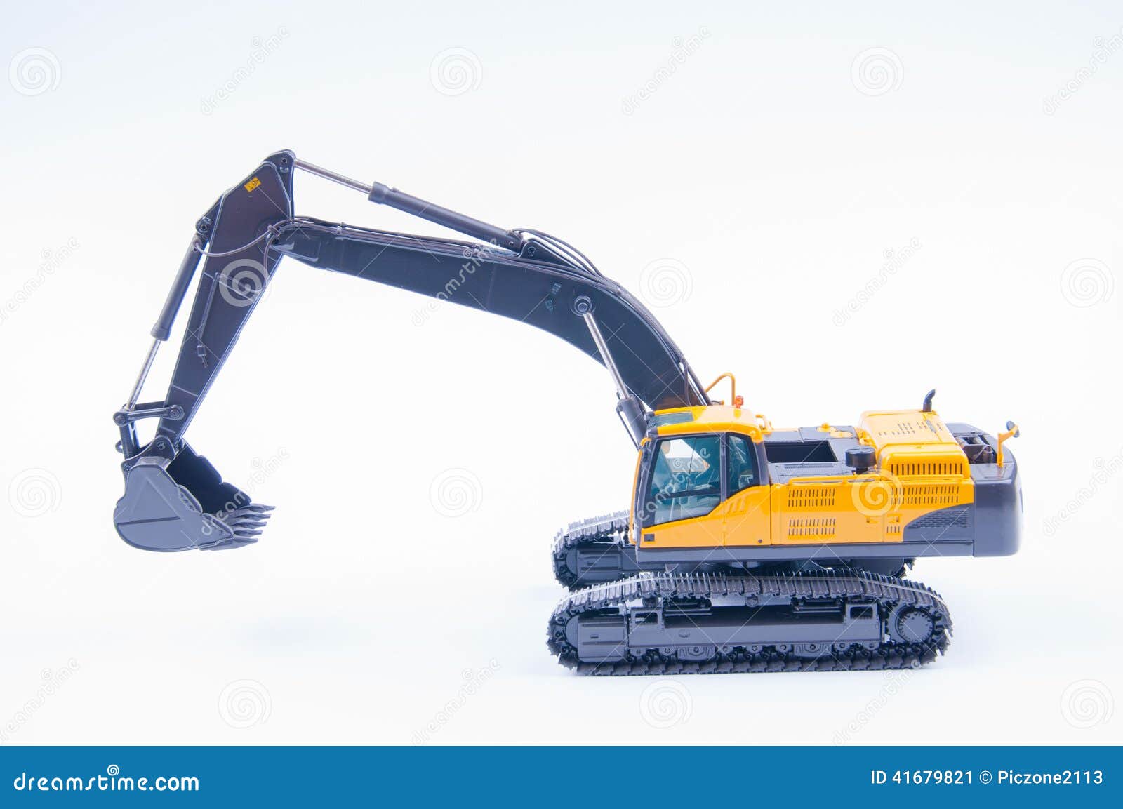 Backhoe stock image. Image of heavy, isolate, backhoe - 41679821