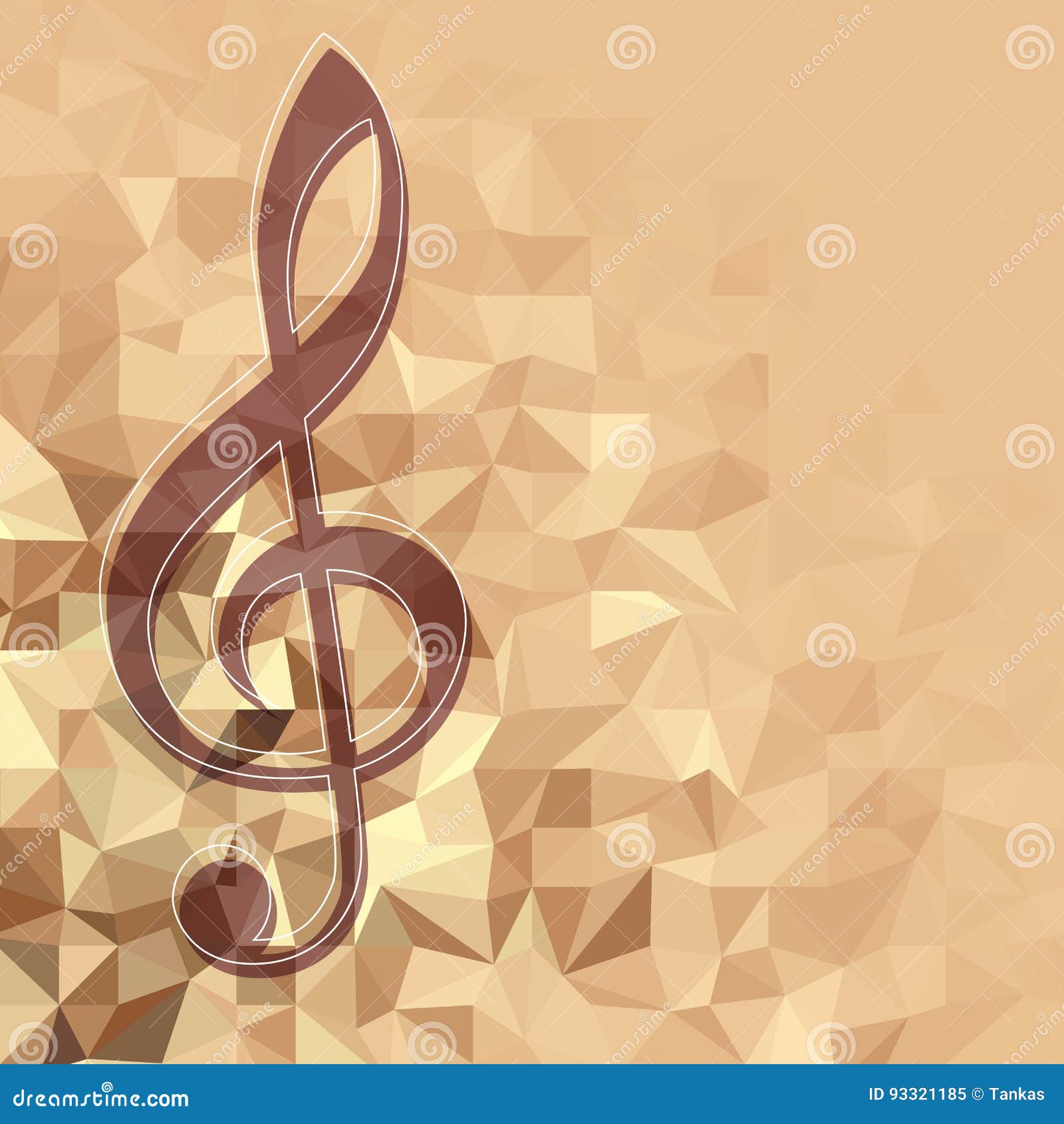 Backhround Di Musica Classica Illustrazione Vettoriale - Illustrazione ...