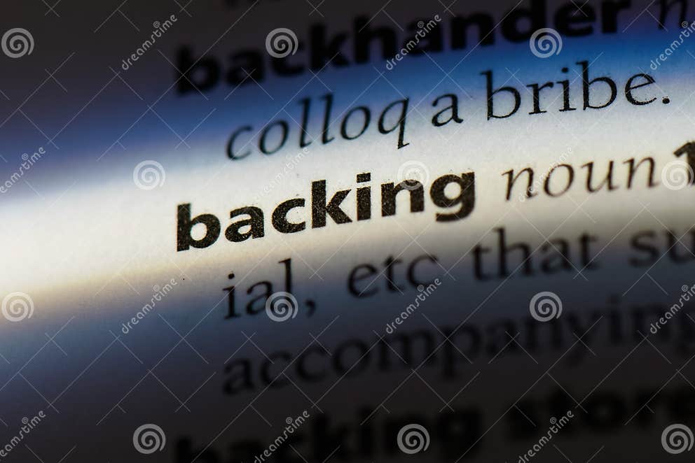 Backing stock image. Image of paper, english, idea, printed - 114404569