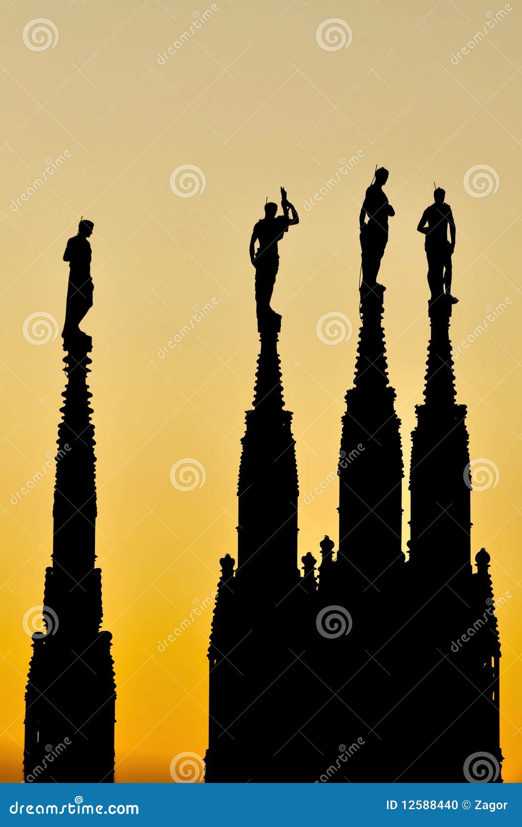 Backlight of Ancient Statues Stock Photo - Image of history, geometric ...