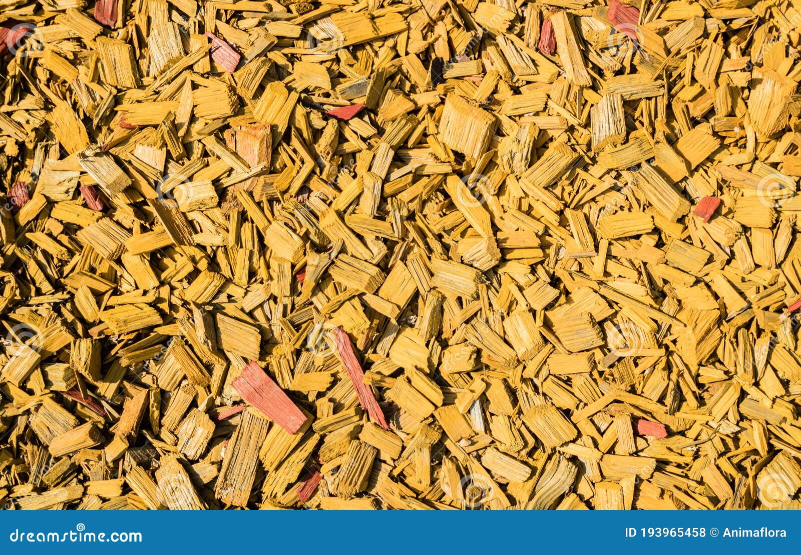 Yellow Bark Mulch Texture Background Stock Photo - Image of garden ...