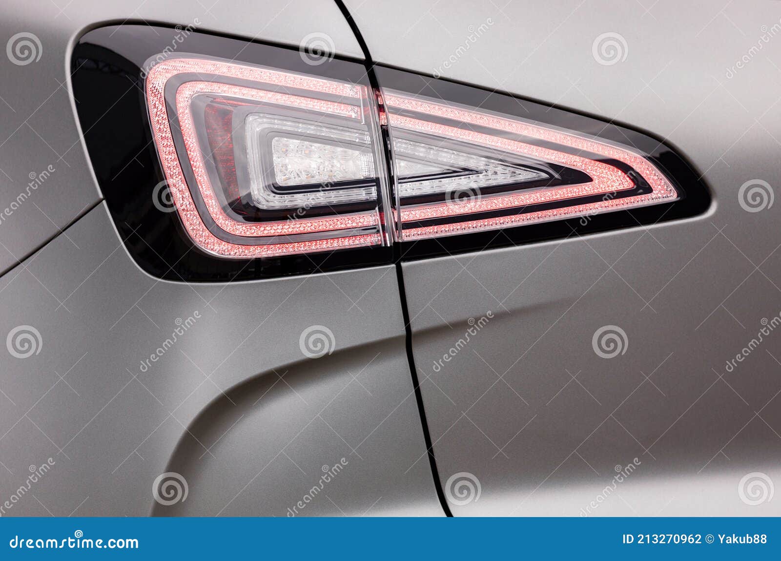 Backlight of a car stock photo. Image of design, detail - 213270962