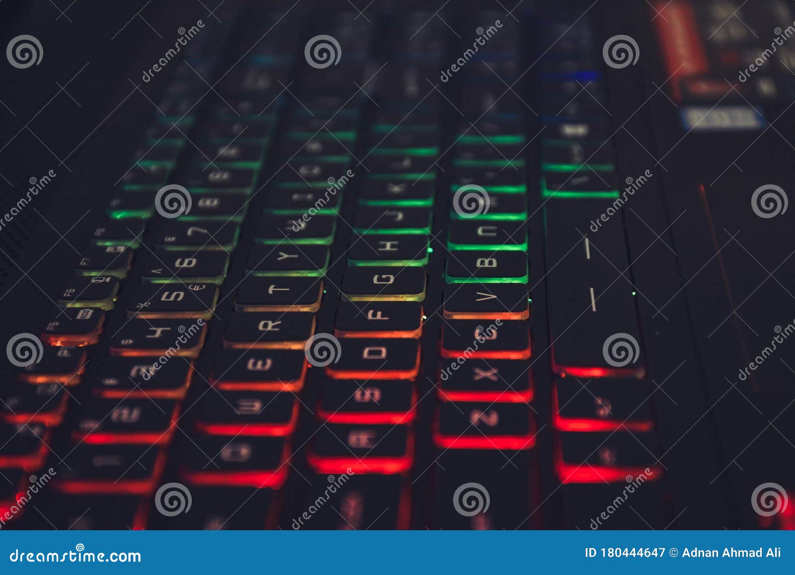Backlight Gaming Keyboard with Versatile Color Schemes Editorial ...