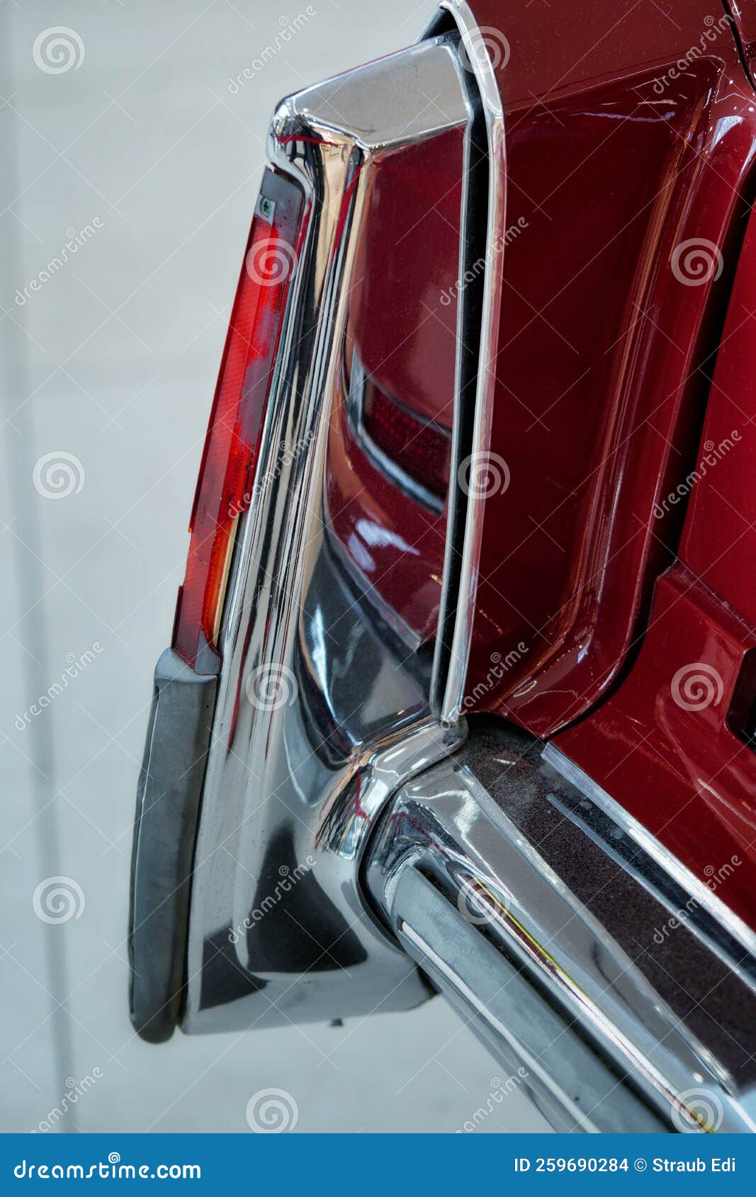 Backlight of a musclecar stock photo. Image of musclecar - 259690284