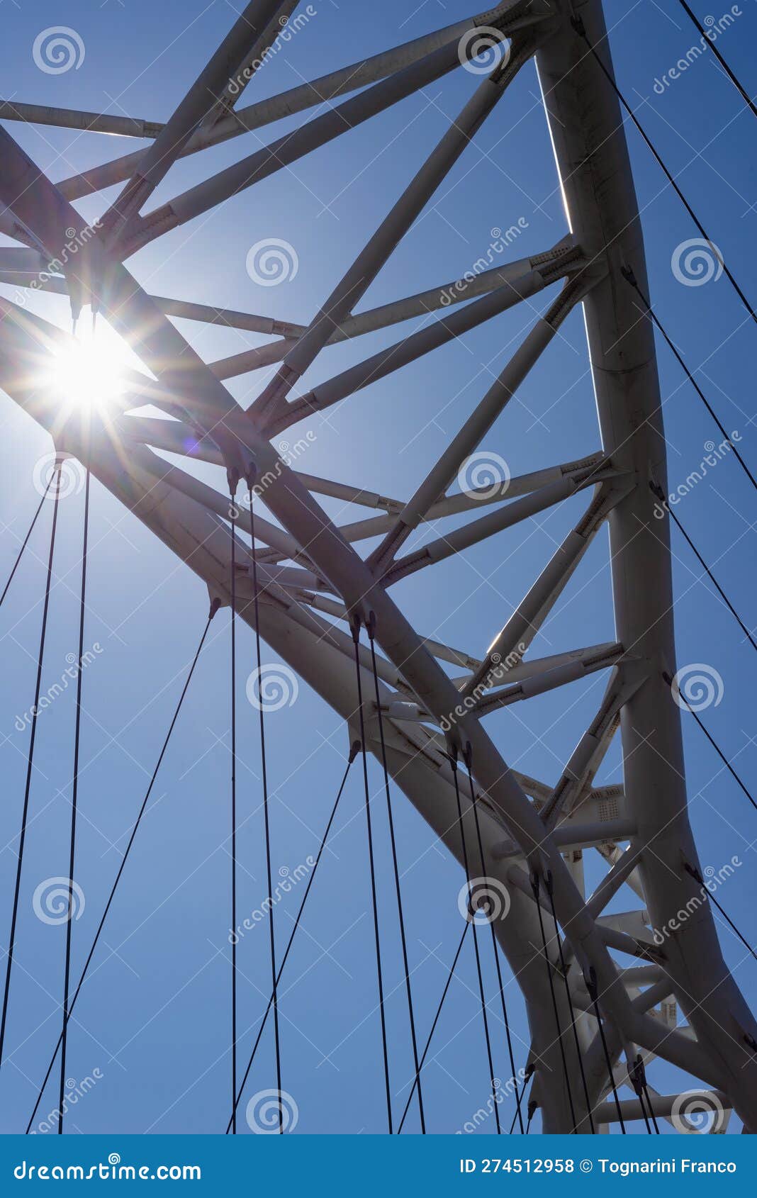 Settimia Spizzichino Bridge in the Garbatella District of Rome ...