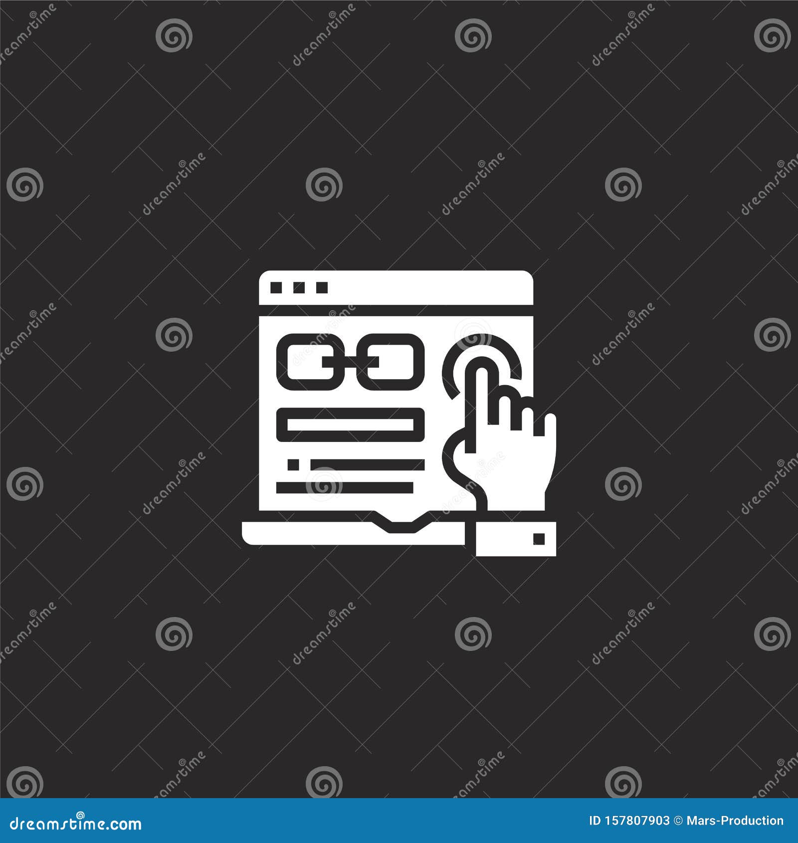 Backlink Icon. Filled Backlink Icon for Website Design and Mobile, App ...