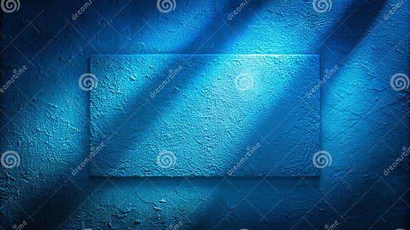 Backlit Blue Texture with Rough Rectangular Shadows Generative by AI ...