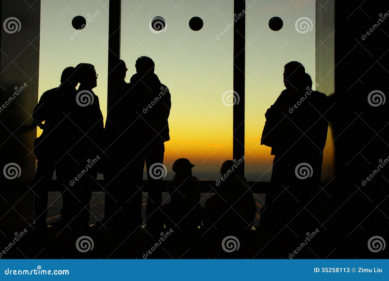 Backlit crowd people stock image. Image of crowd, backlit - 35258113