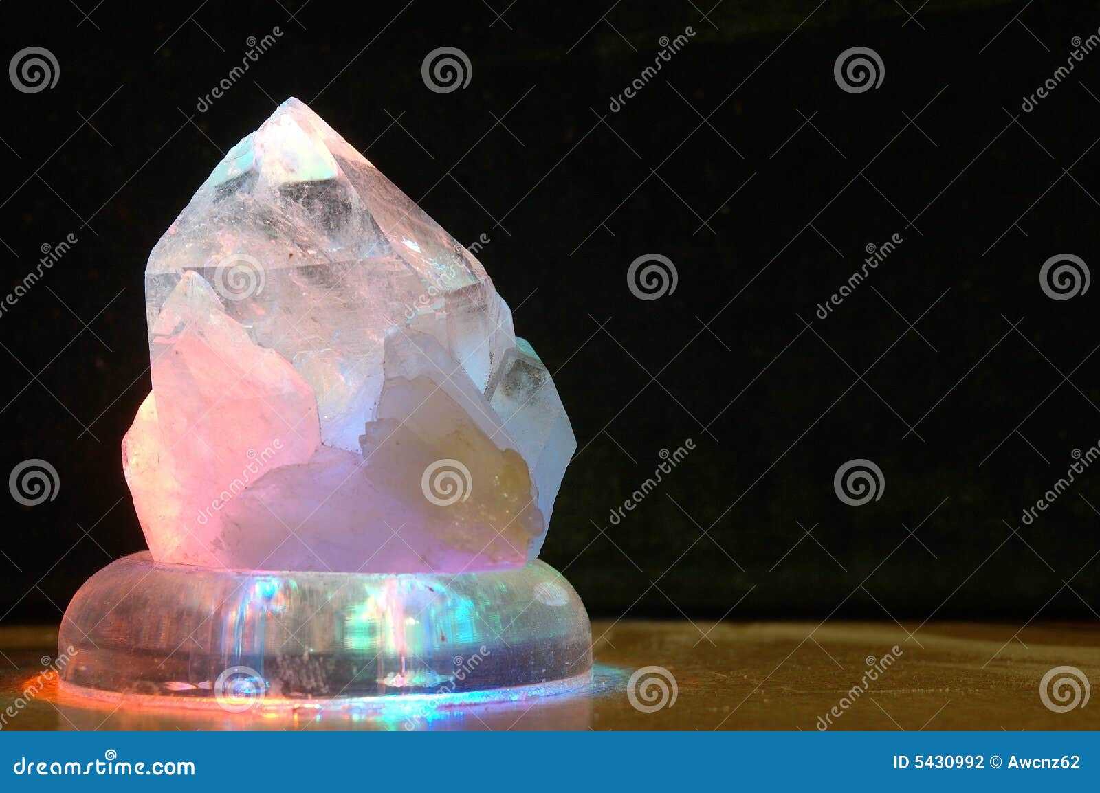 Backlit crystal stock photo. Image of peace, power, lighting - 5430992