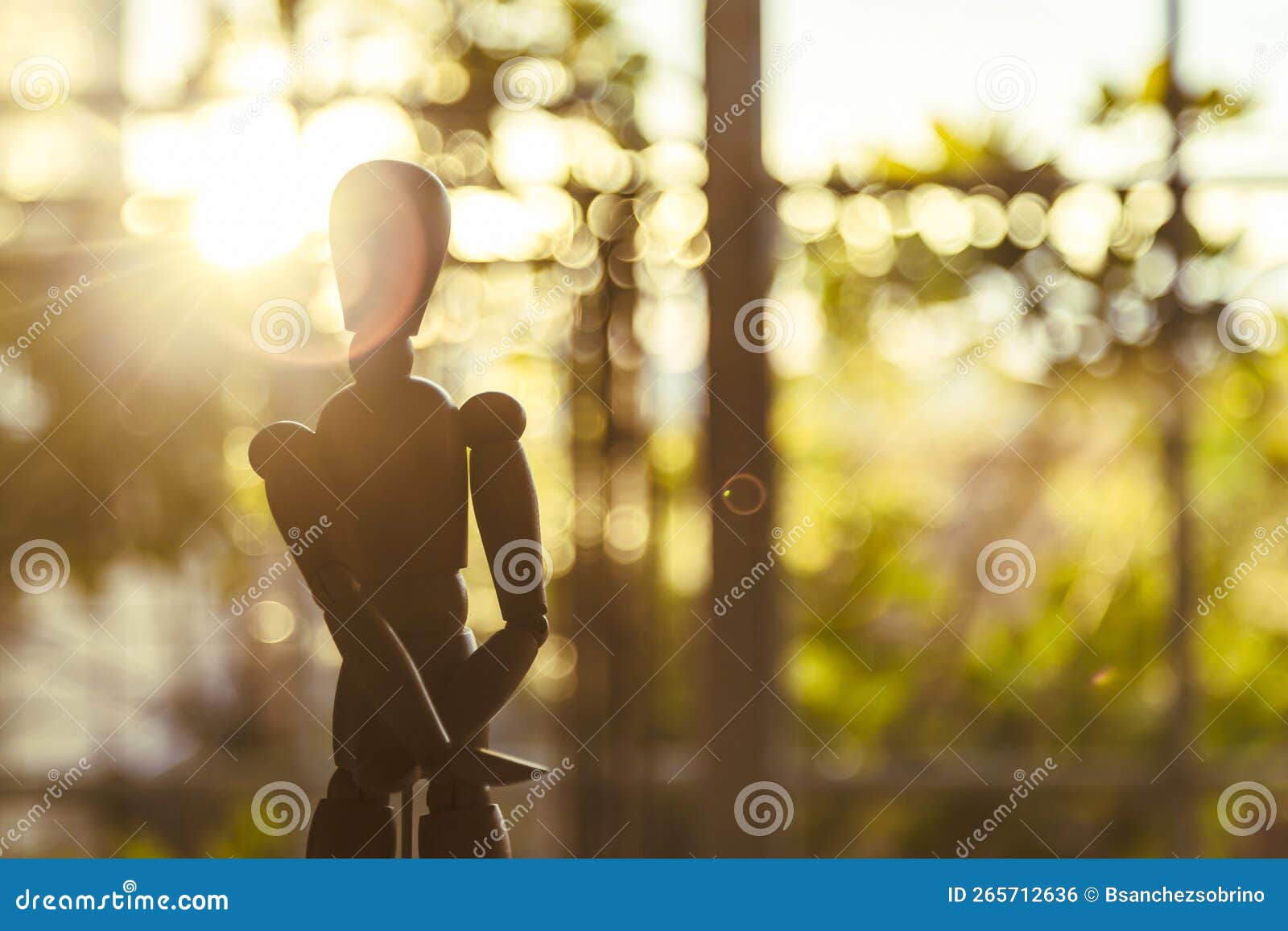 Backlit Doll, Flashes of Light, Extraterrestrial Life Stock Photo ...