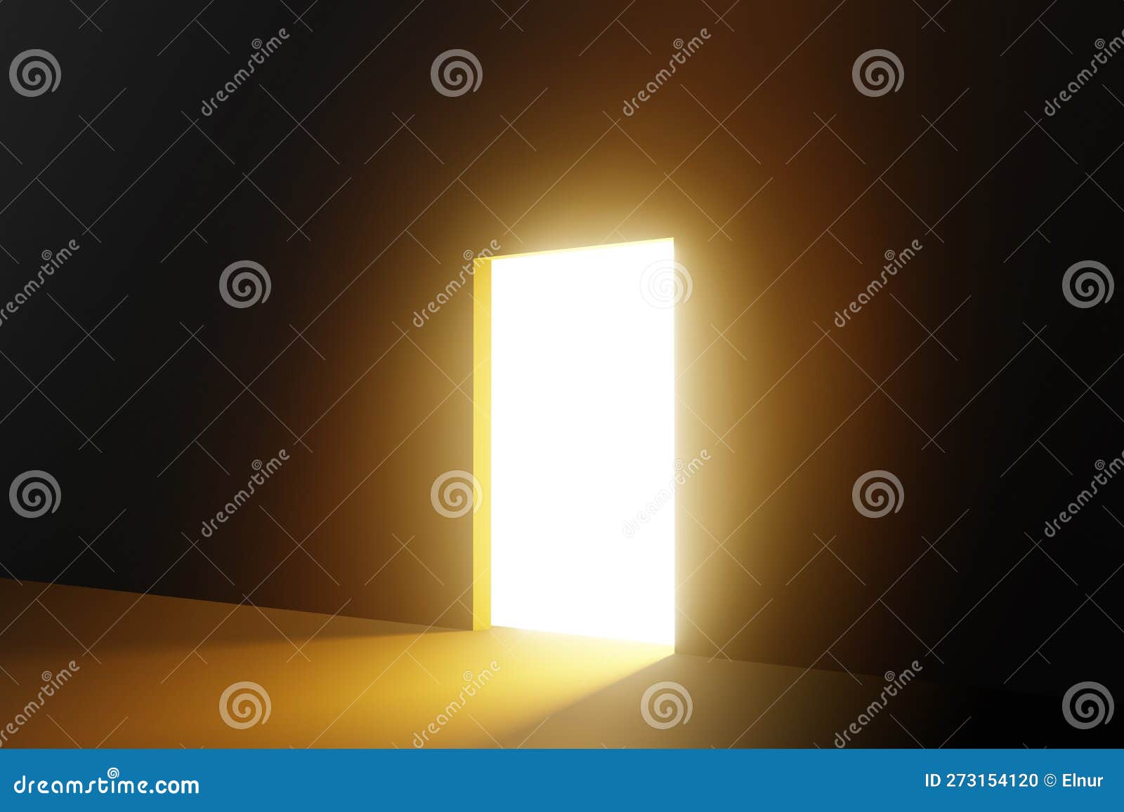 Backlit Door with Light Coming from Behind Stock Photo - Image of ...