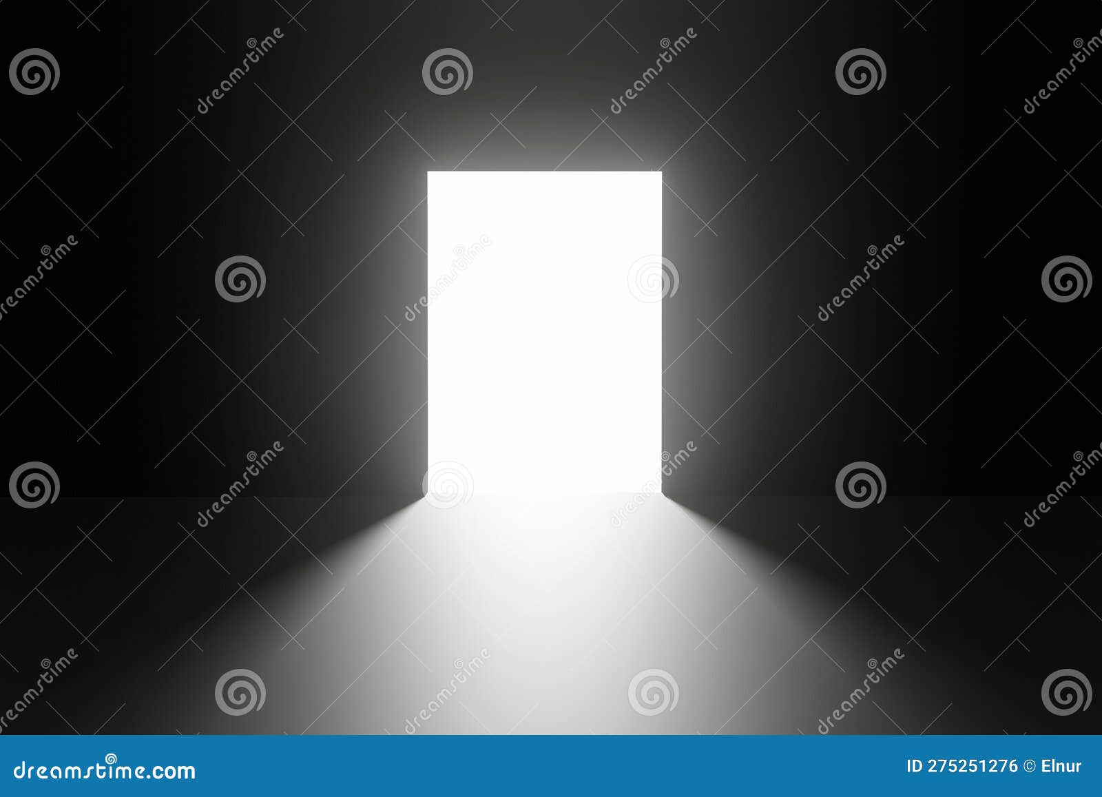 Backlit Door with Light Coming from Behind Stock Photo - Image of ...