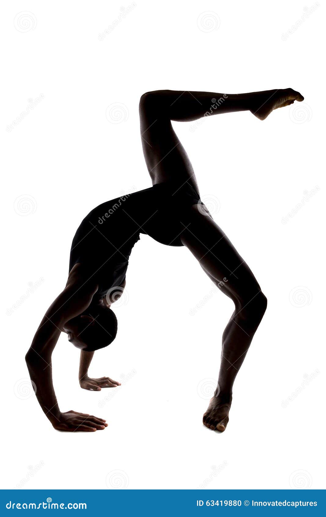 Backlit Flexible Dancer Silhouette Photos - Free & Royalty-Free Stock ...
