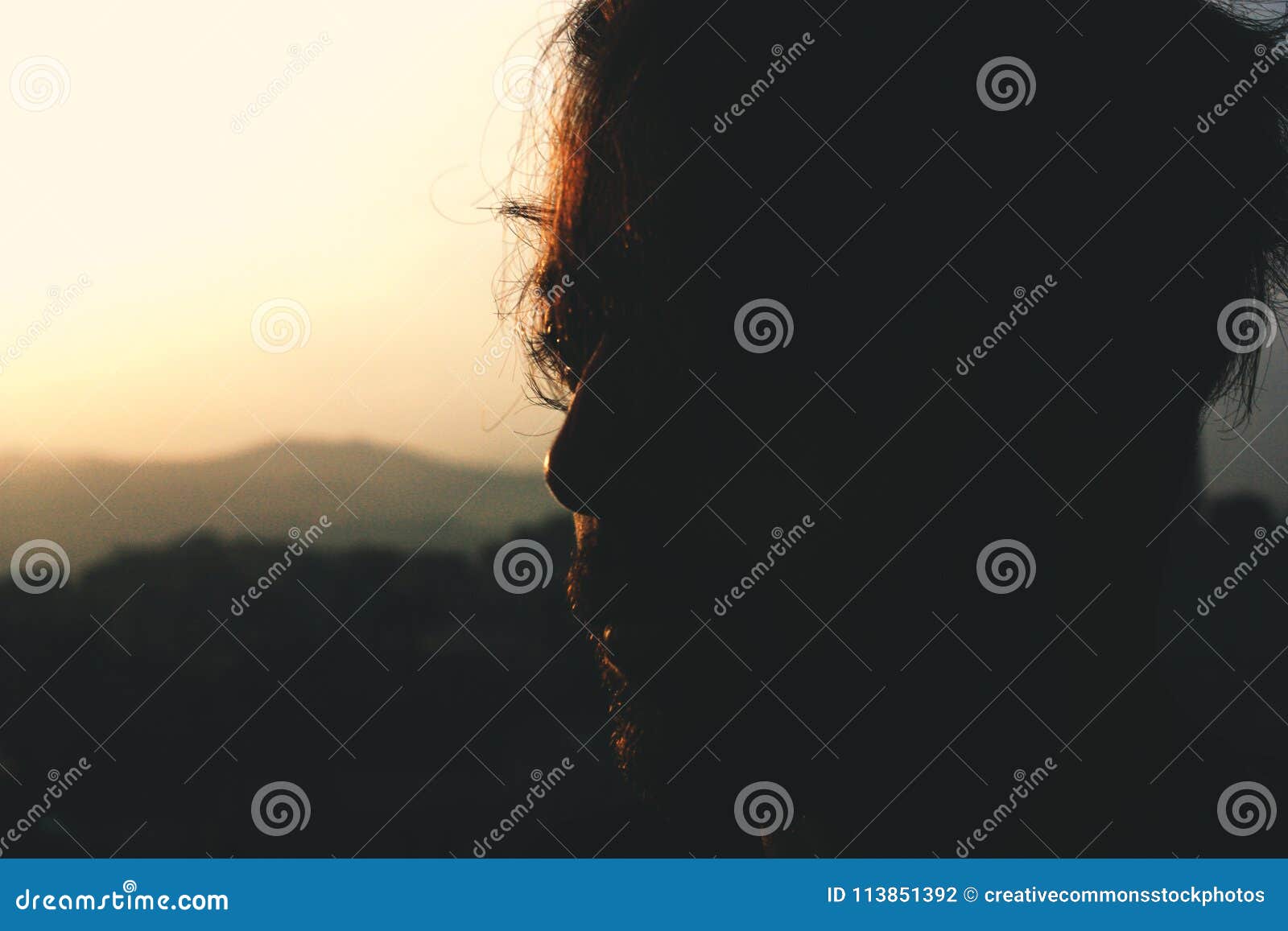 Backlit, Man, Person Picture. Image: 113851392