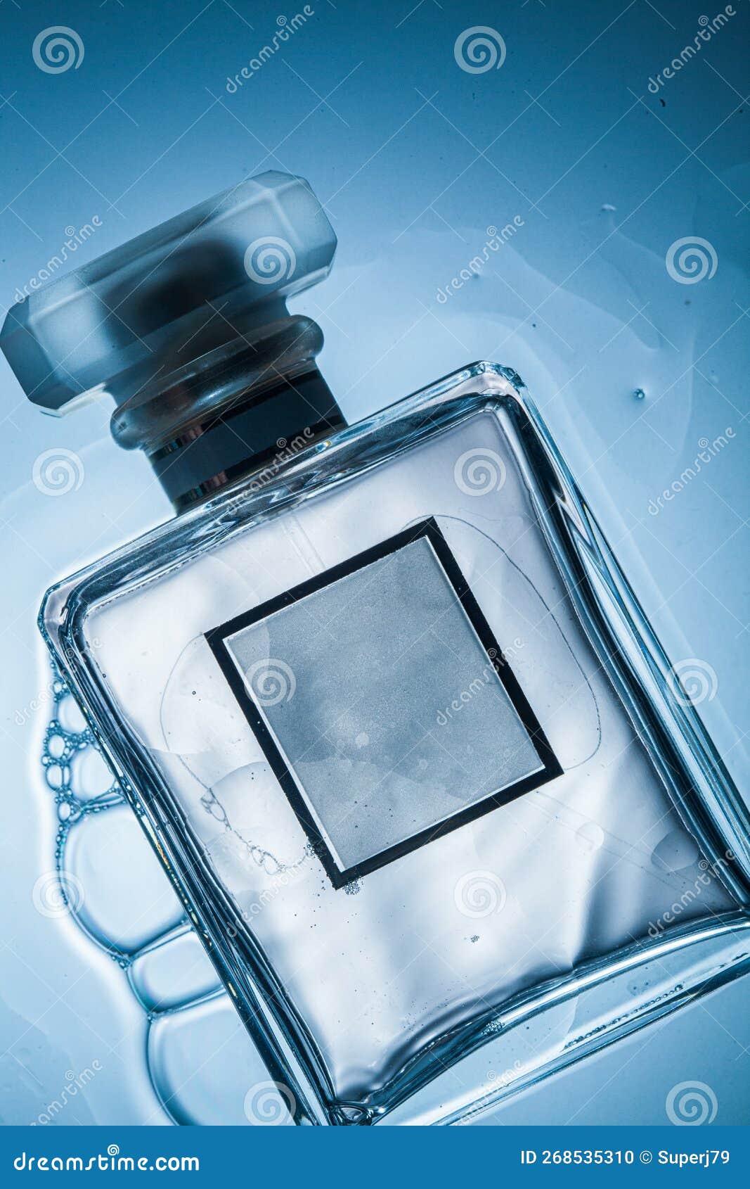 Backlit Perfume Bottle Shot in Studio Stock Photo - Image of perfume ...