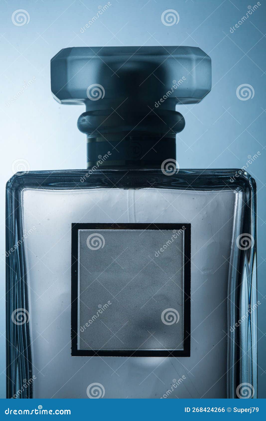 Backlit Perfume Bottle Shot in Studio Stock Photo - Image of perfume ...