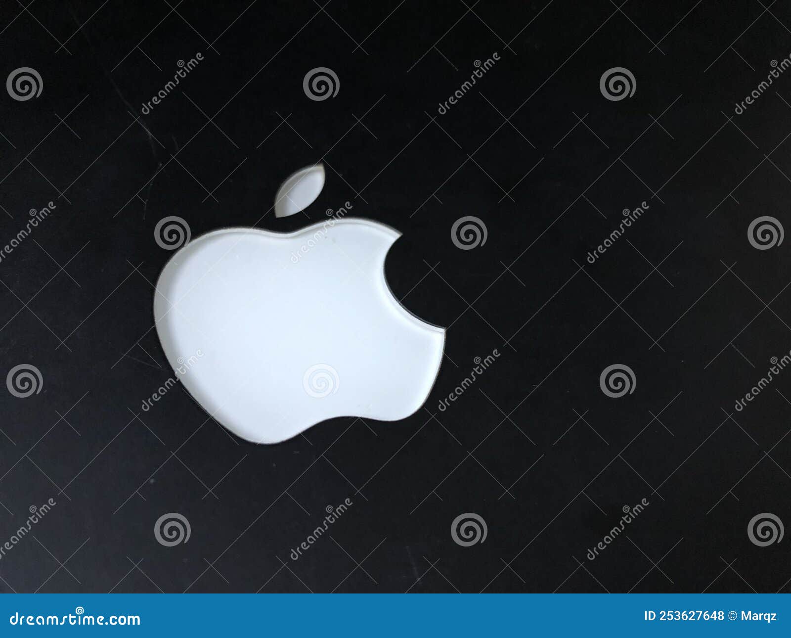 Apple Logo on Macbook Laptop Editorial Stock Photo - Image of phone ...