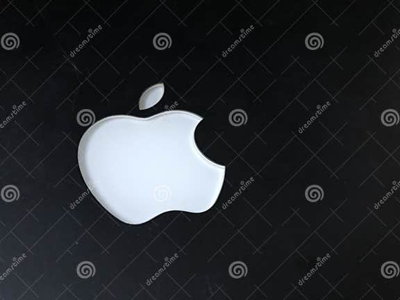 Apple Logo on Macbook Laptop Editorial Stock Photo - Image of phone ...
