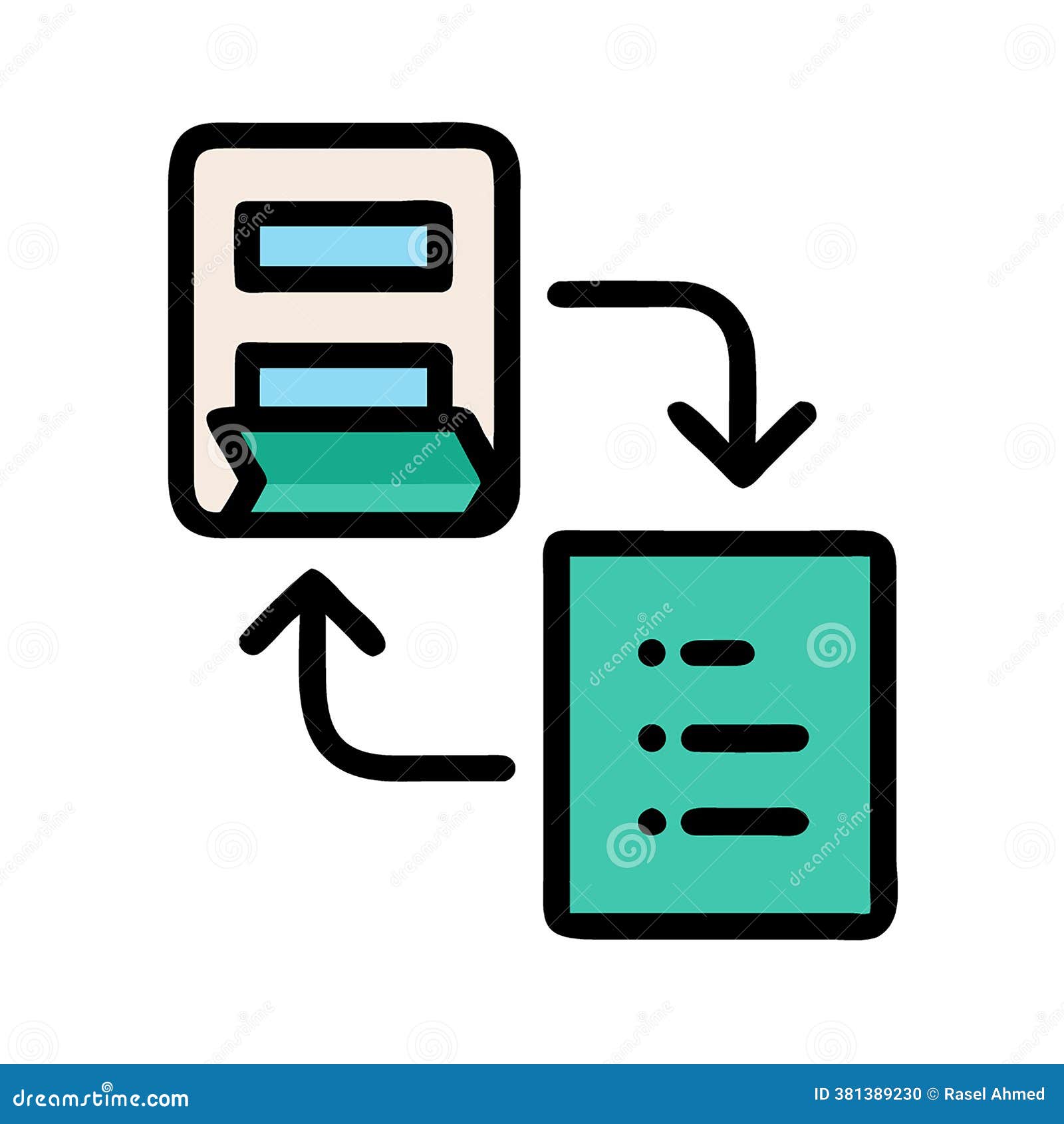 Backlog, Project, Requirement Icon. Simple Editable Vector Graphics ...