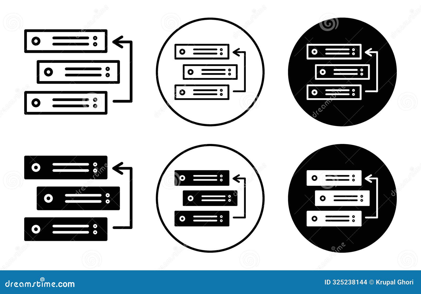 Backlog Icon Outline Flat Icon Stock Illustration - Illustration of ...