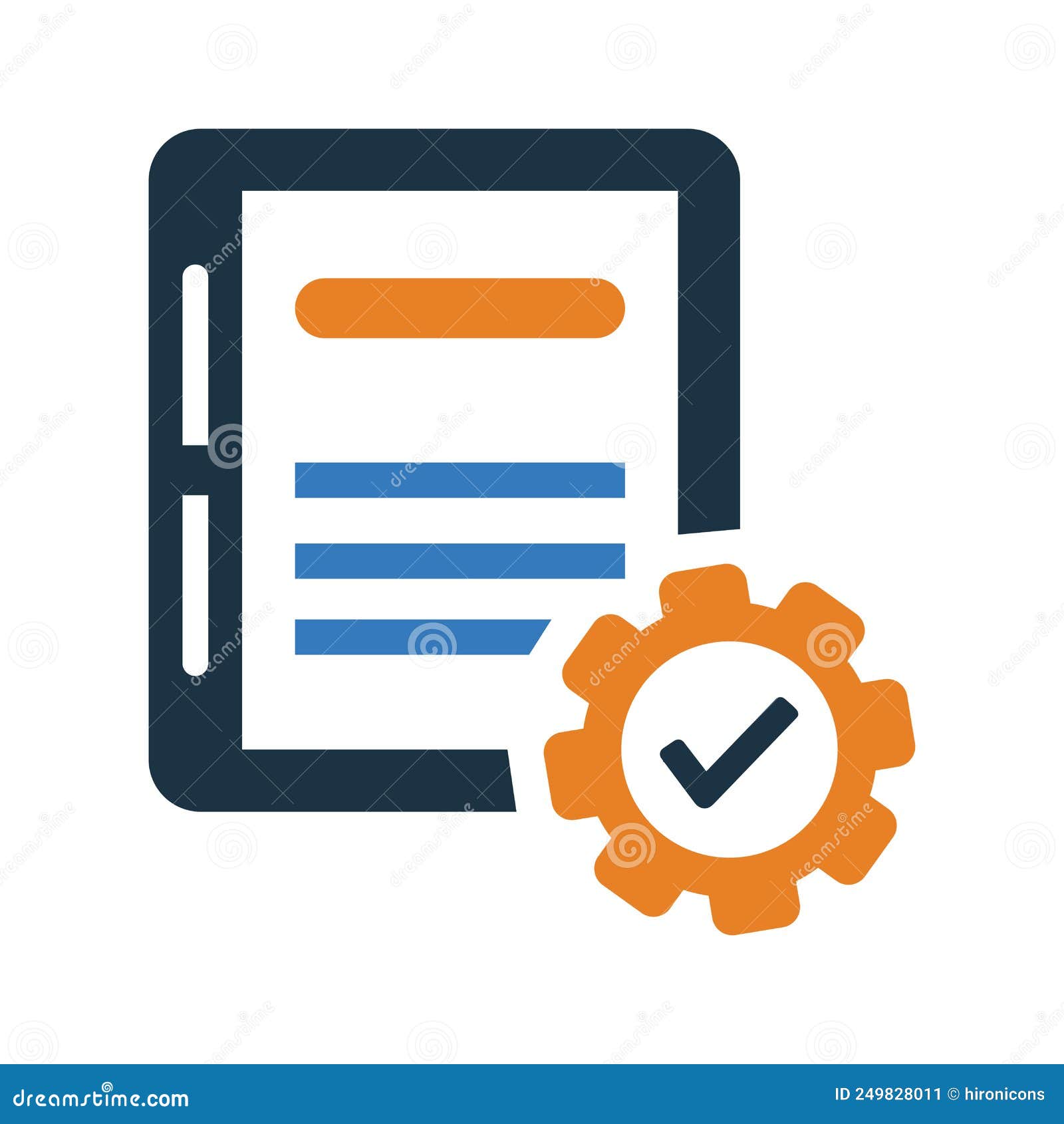 Backlog, Project, Requirement Icon. Simple Editable Vector Graphics ...