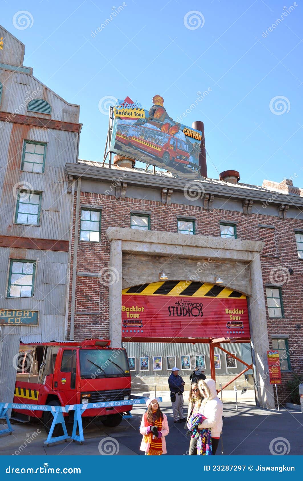 Backlot Tour in Disney Hollywood Studios Editorial Photography - Image ...