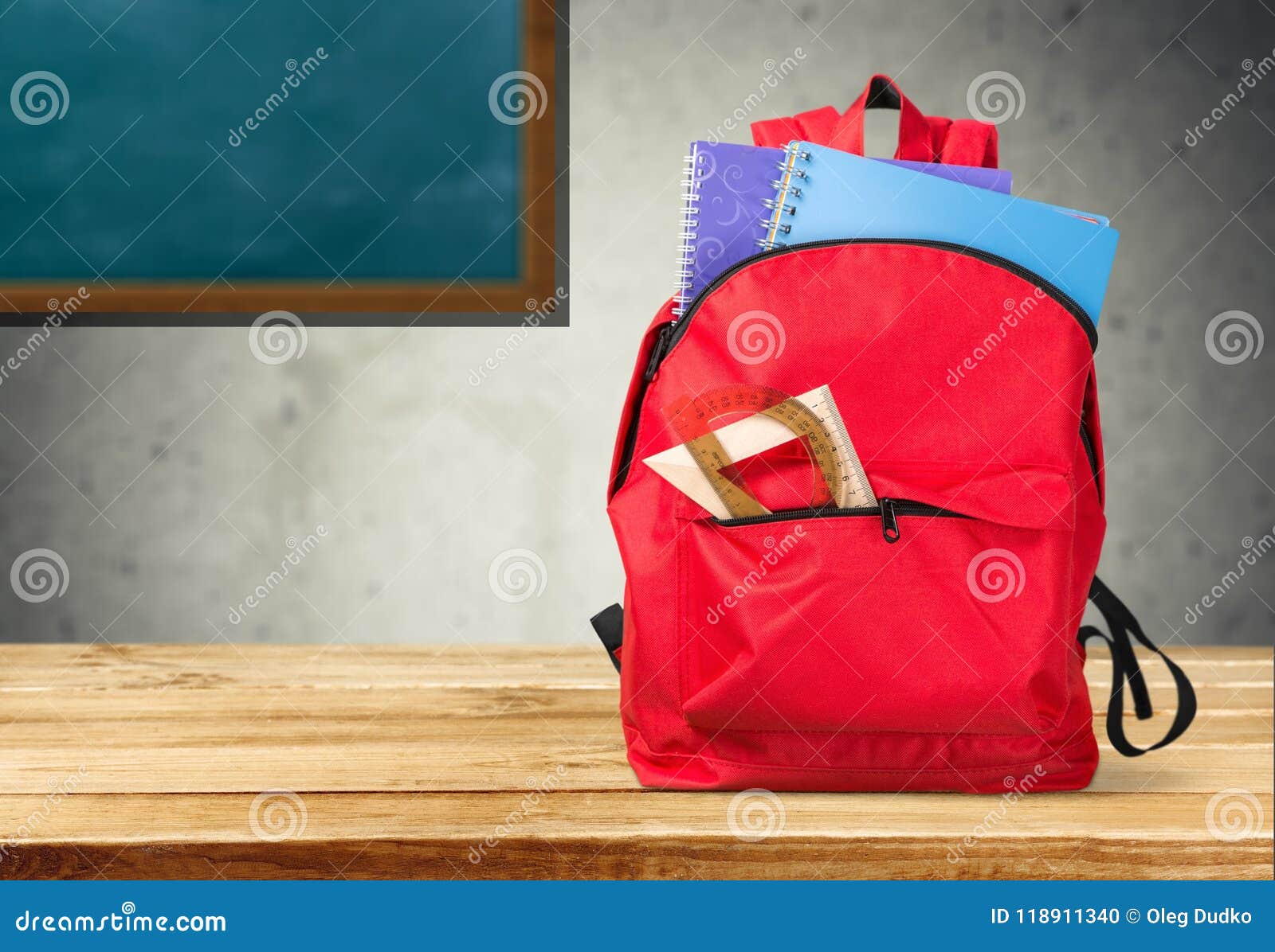 Backpack stock photo. Image of binder, view, studying - 118911340
