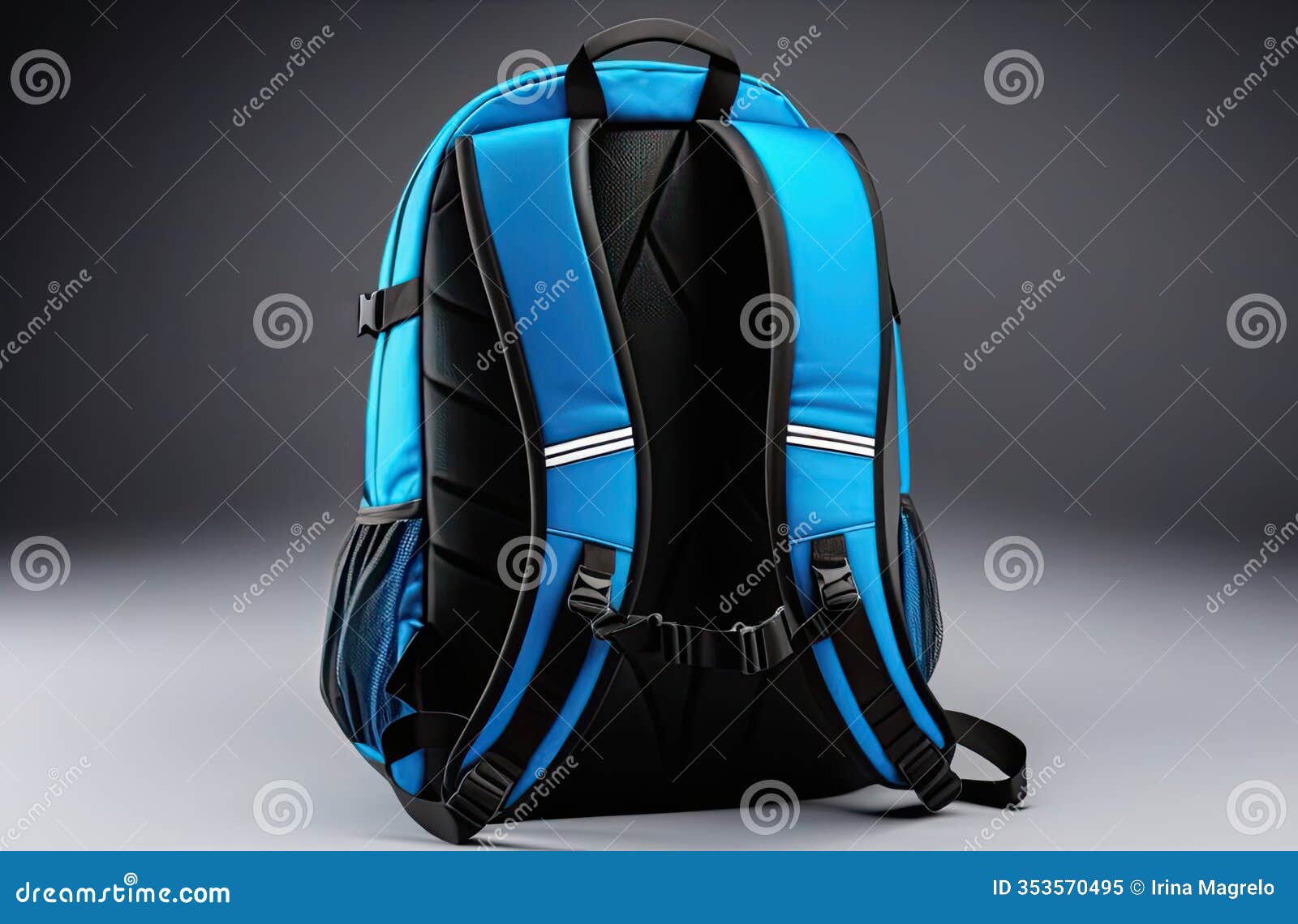 Backpack Designed for Comfort and Style with Blue and Black Color ...