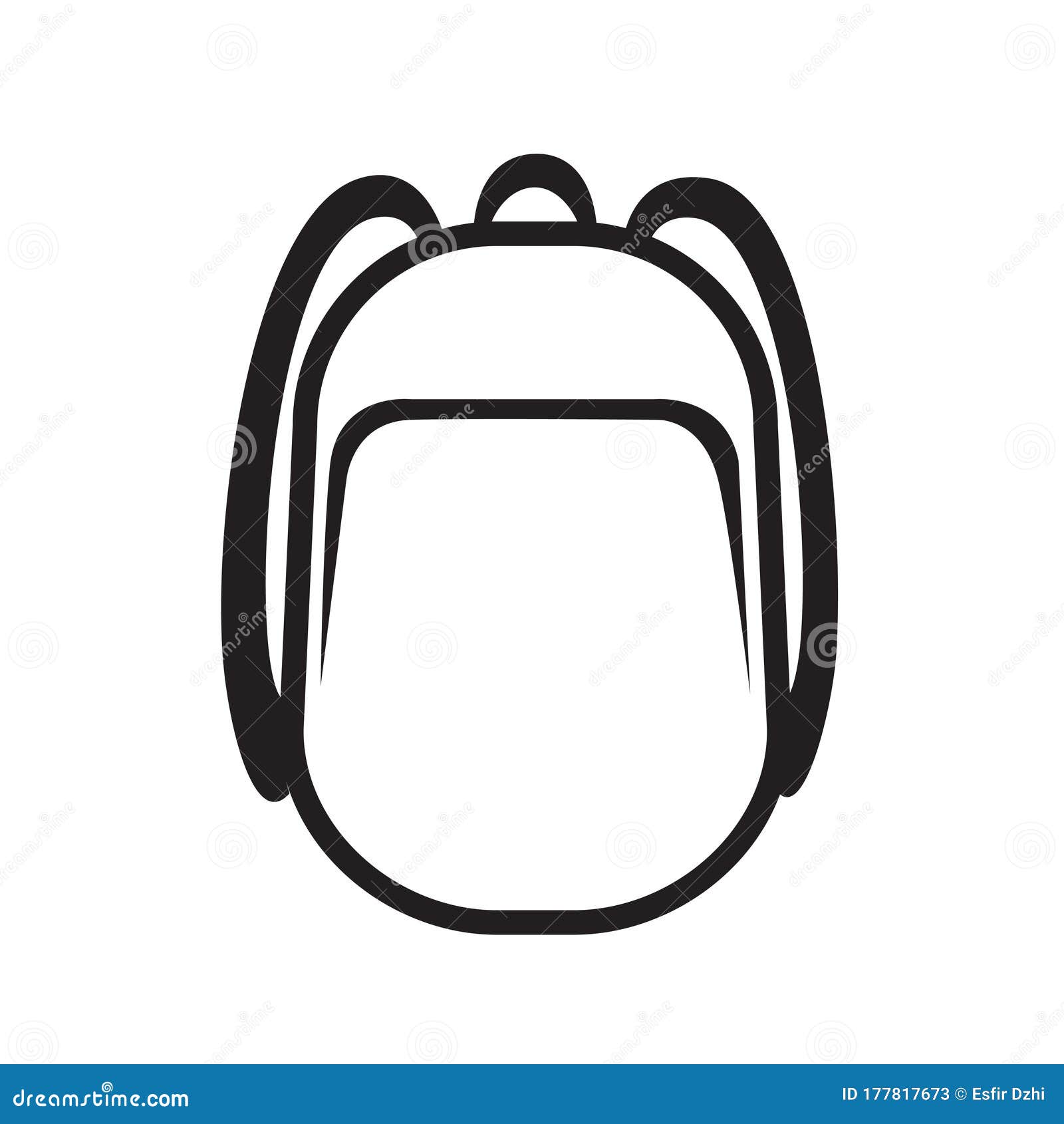 Backpack Icon Symbol Design Vector Illustration Eps 10 Stock Vector ...