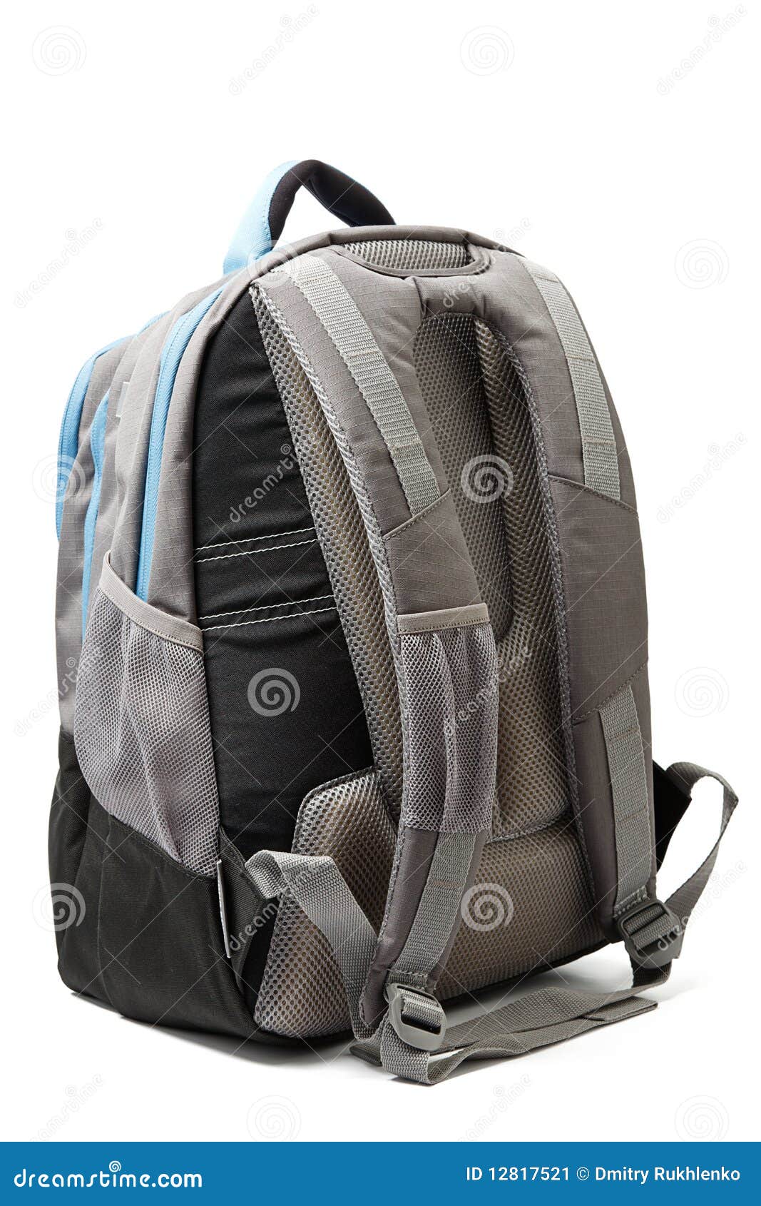 Backpack isolated stock image. Image of hiking, rucksack - 12817521