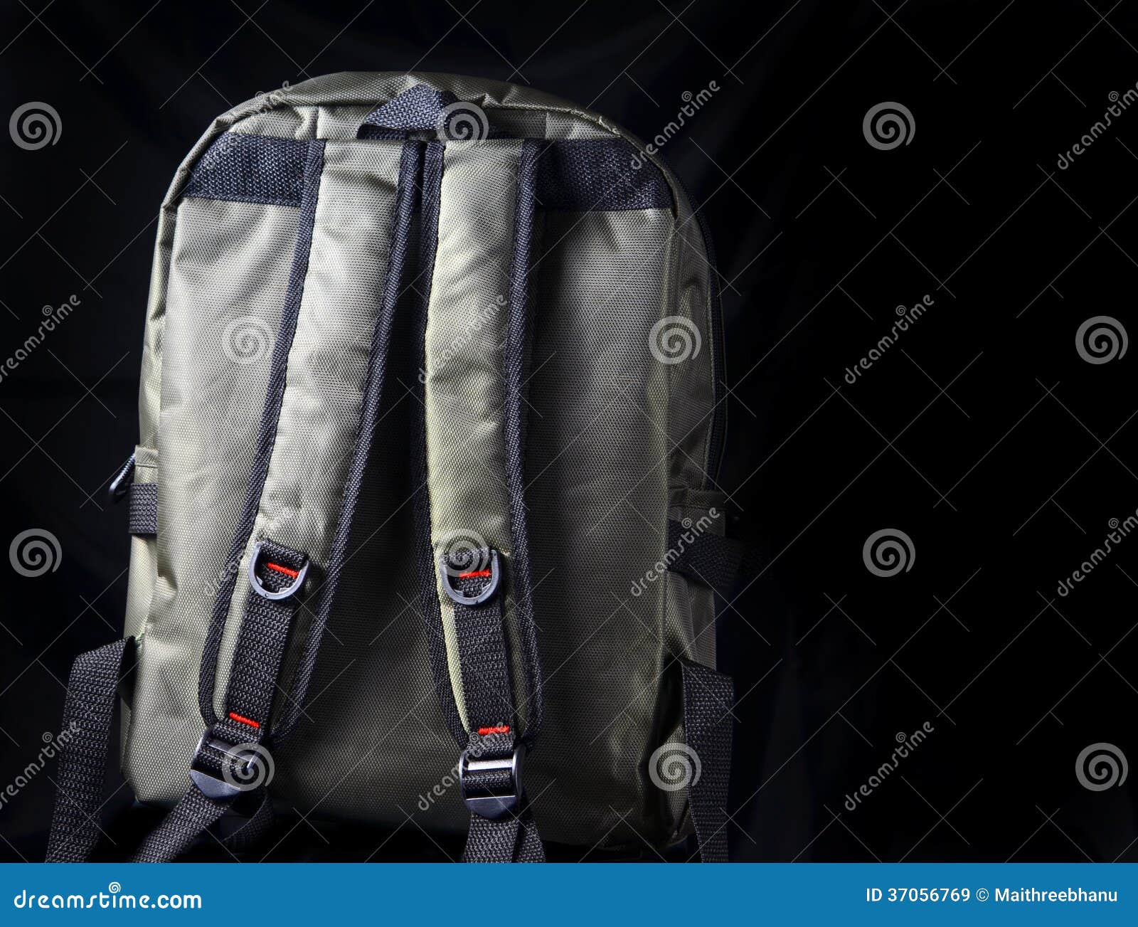 Backpack Rear stock image. Image of canvas, trendy, outdoor - 37056769