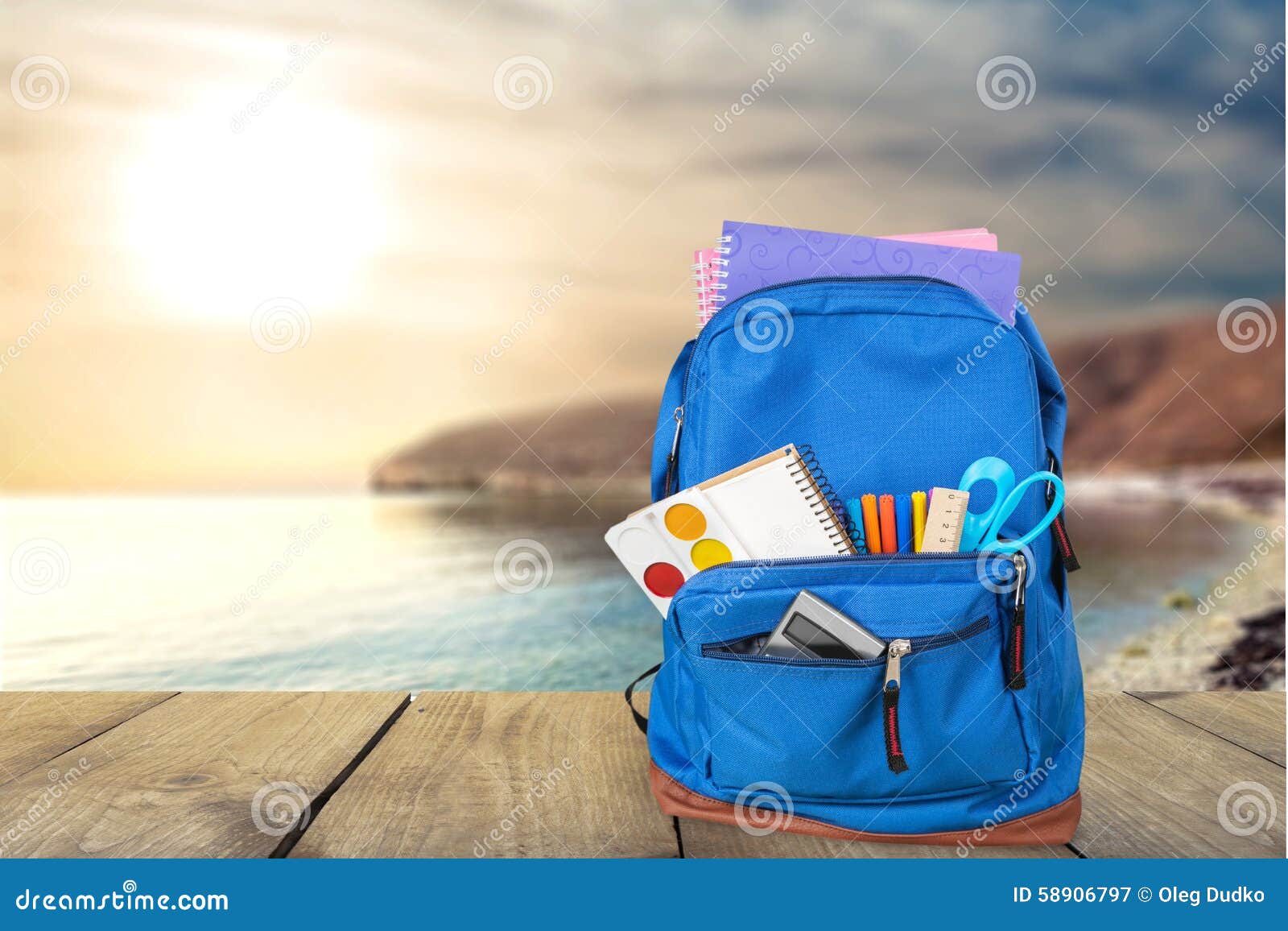 Backpack stock image. Image of shot, baggage, white, educational - 58906797