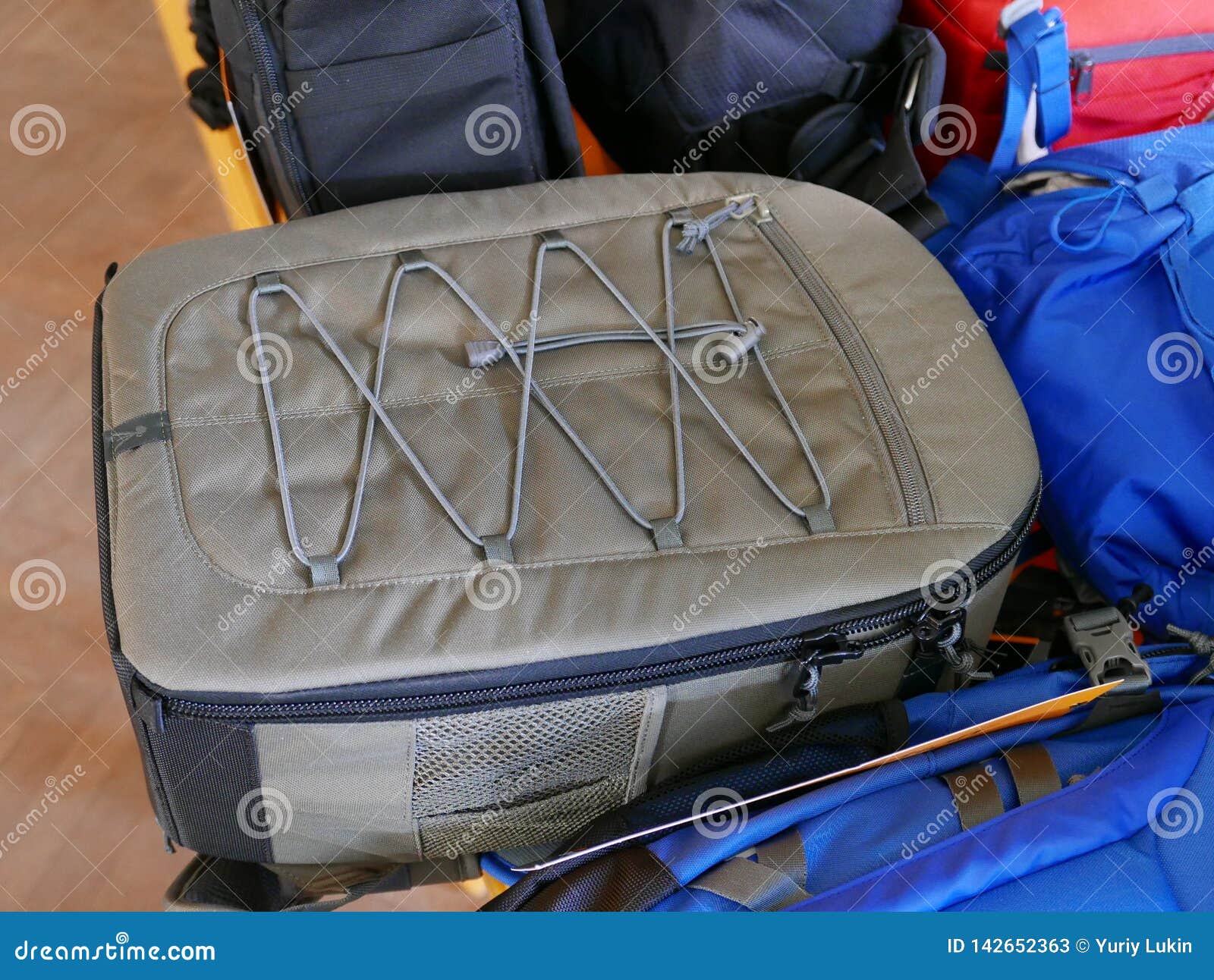 Backpack with Straps Photo Bag Many Choice of Texture Stock Image ...