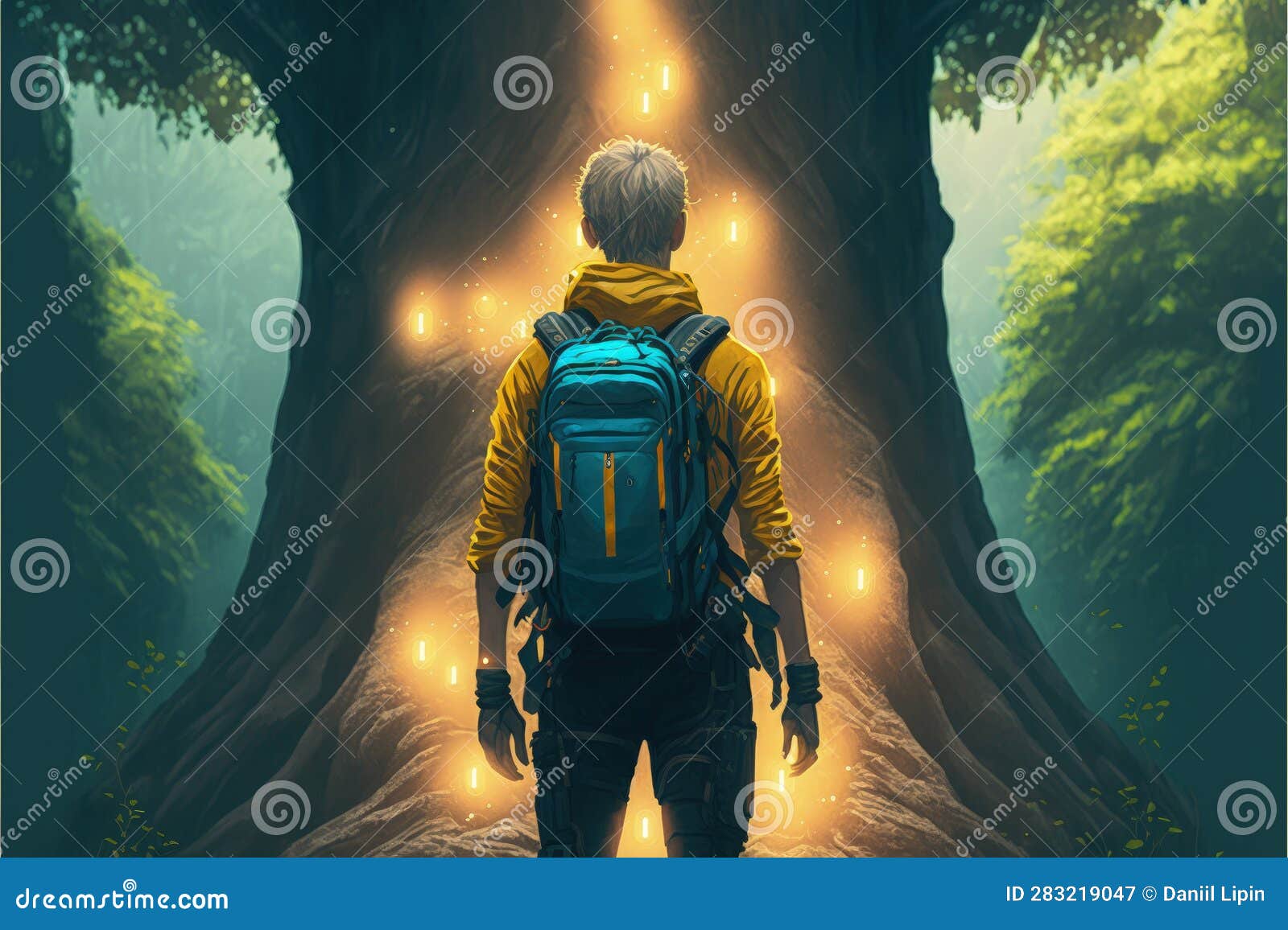 Bewitched Forest Path A Bewitched Path Winding Royalty-Free Stock Image ...