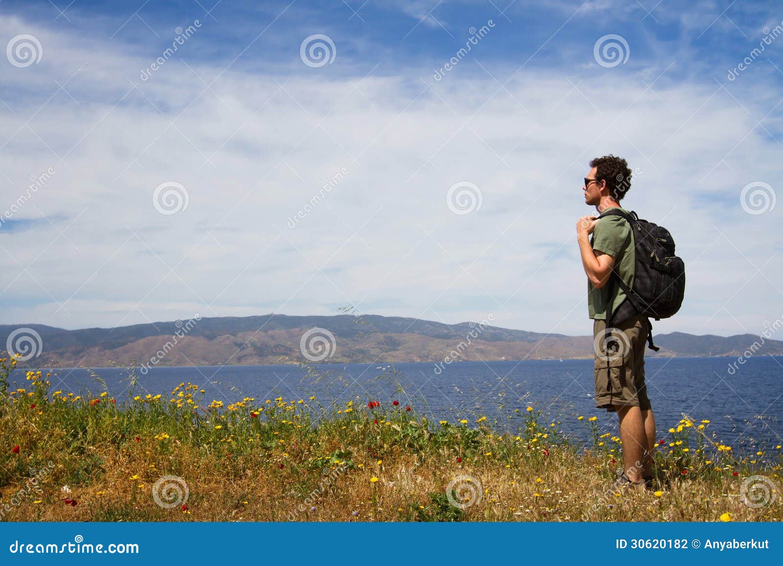 Backpacker stock photo. Image of forward, locations, outdoors - 30620182