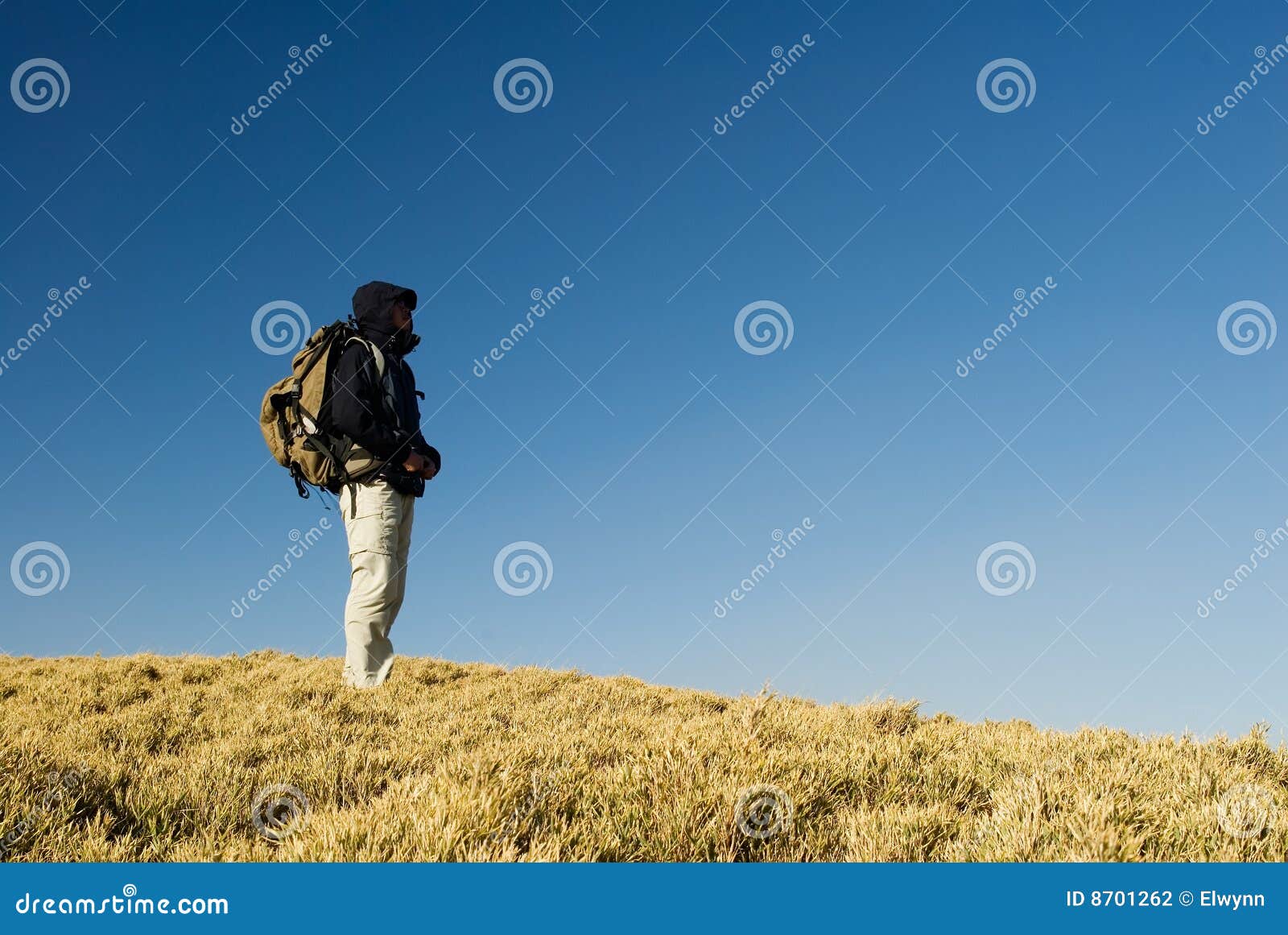 A backpacker walk stock photo. Image of outdoor, activity - 8701262