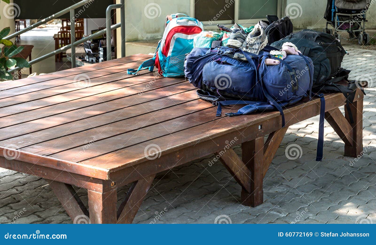 Backpacks stock image. Image of walking, healthy, trekking - 60772169