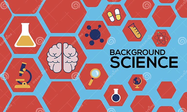 Backround Science stock illustration. Illustration of work - 127711618