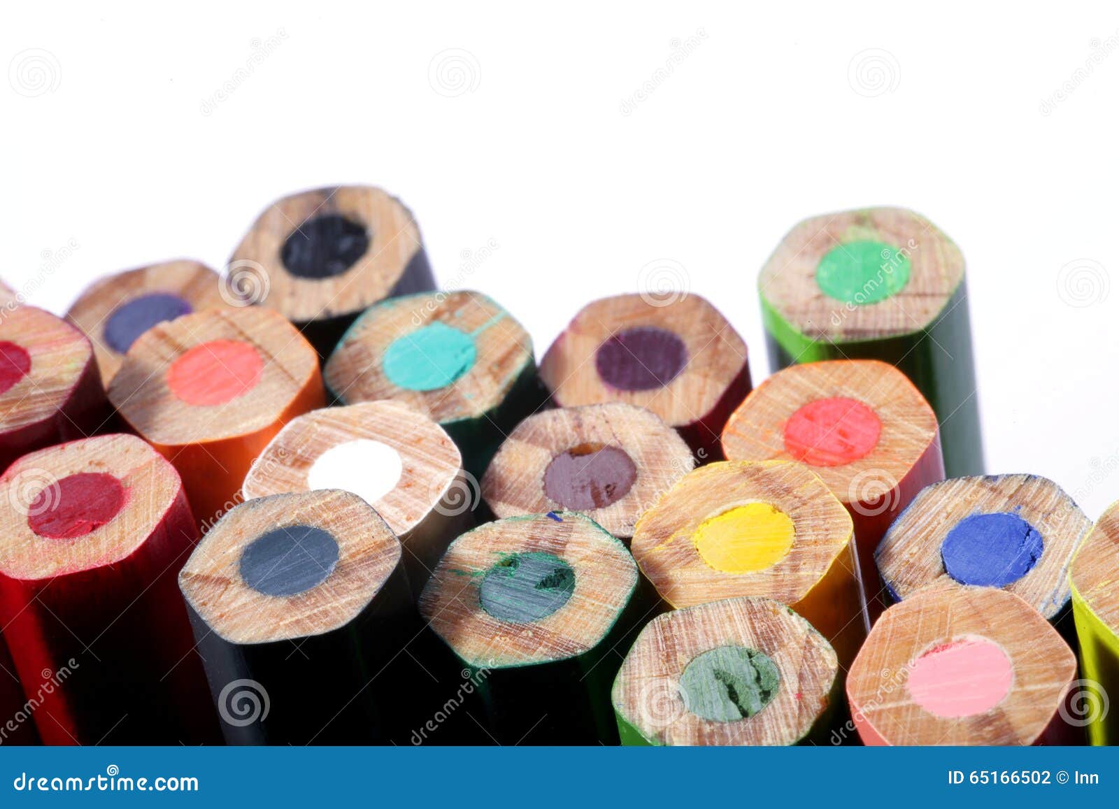 Backs of pencils stock photo. Image of colorful, background - 65166502