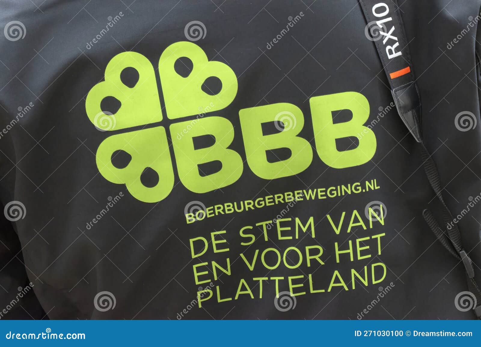 Backside BBB Political Party at Amsterdam the Netherlands 18-2-2023 ...