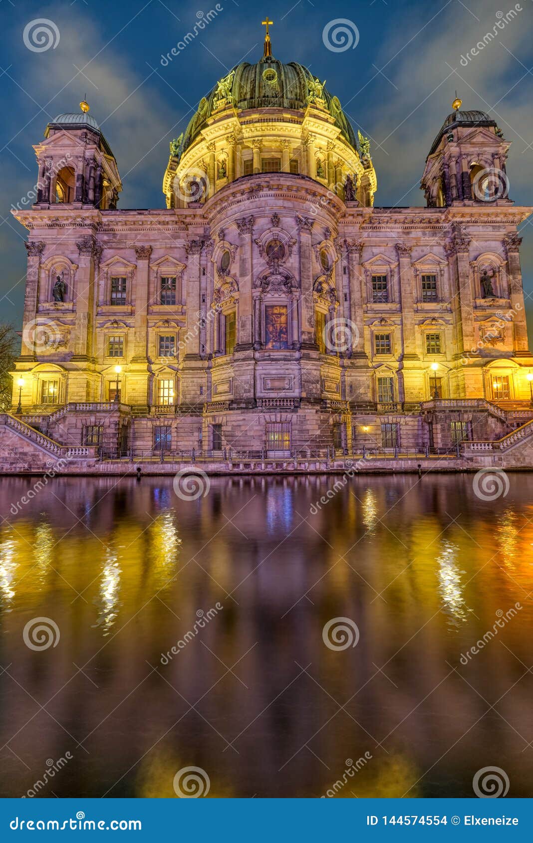 The Backside of the Berlin Cathedral Stock Photo - Image of east ...