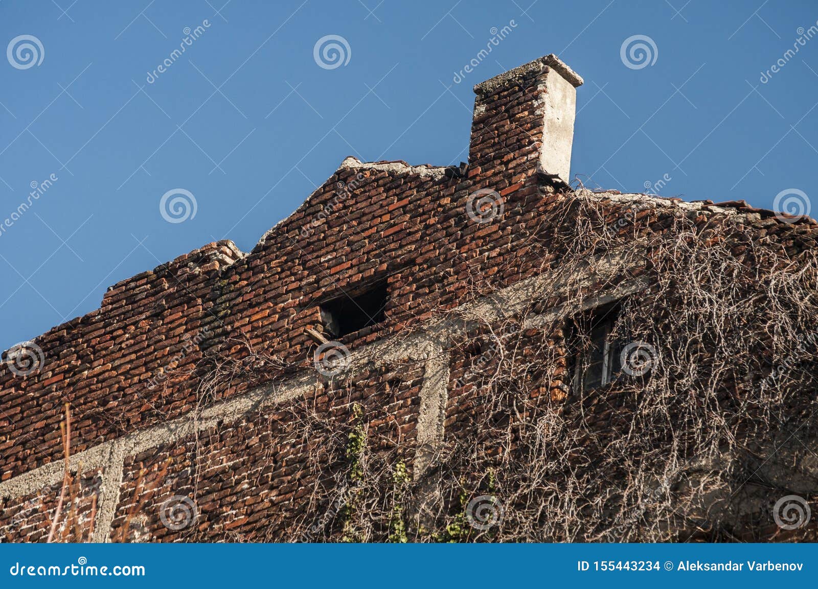 Backside building facade stock photo. Image of grunge - 155443234