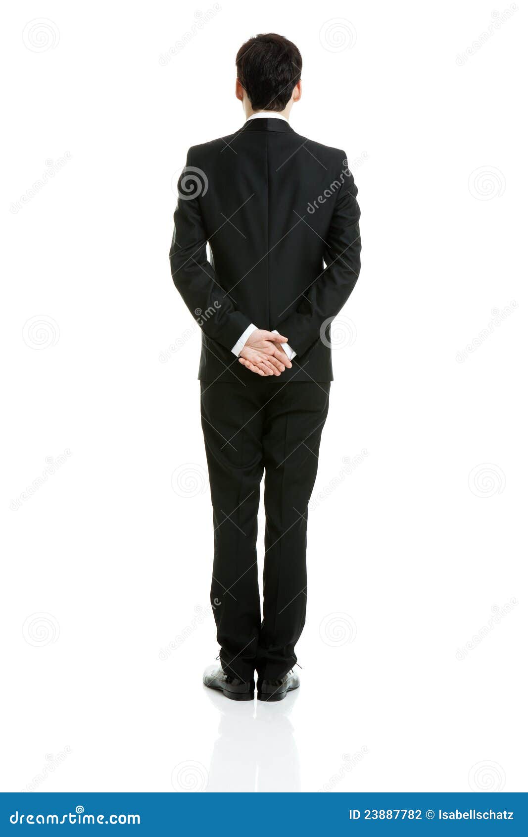 Backside of a businessman stock photo. Image of business - 23887782