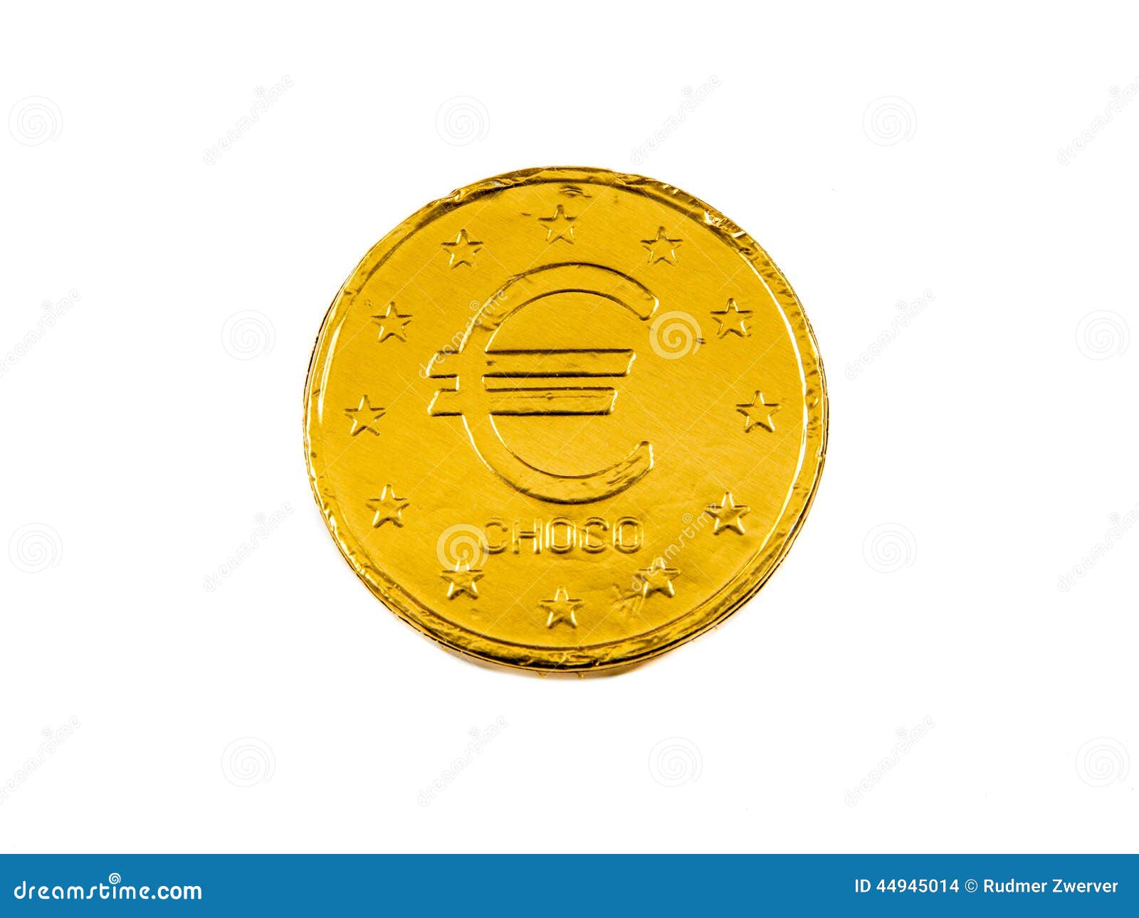Backside Chocolate Euro Coin Stock Photo - Image of business, fake ...