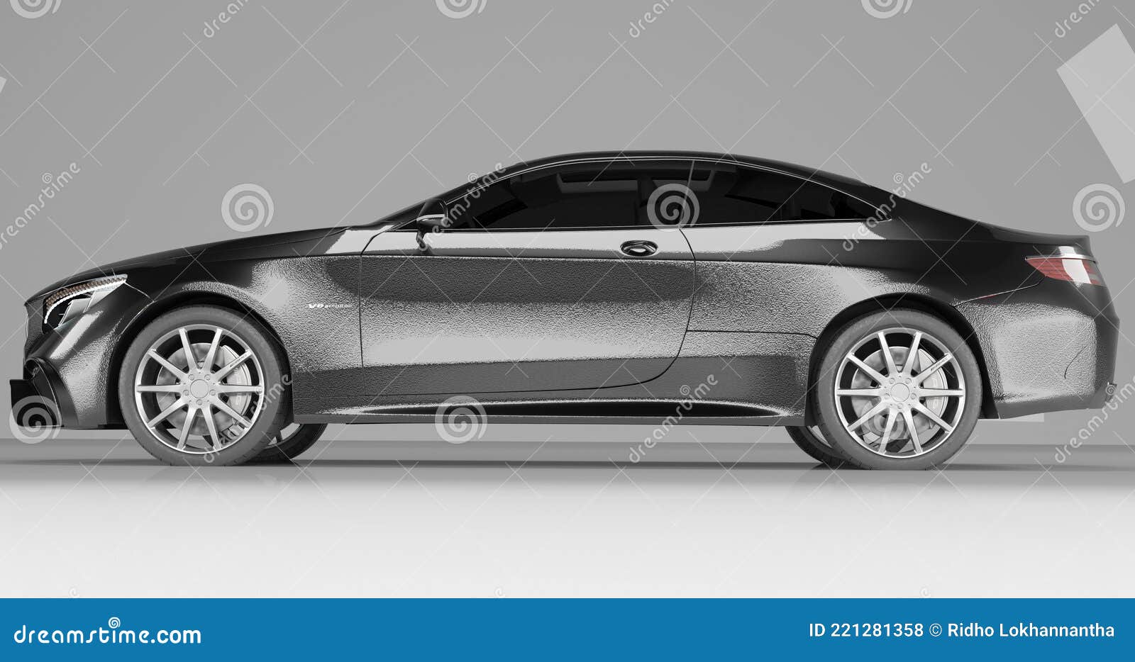 The Backside of Mercedes Benz S63 Editorial Stock Photo - Illustration ...