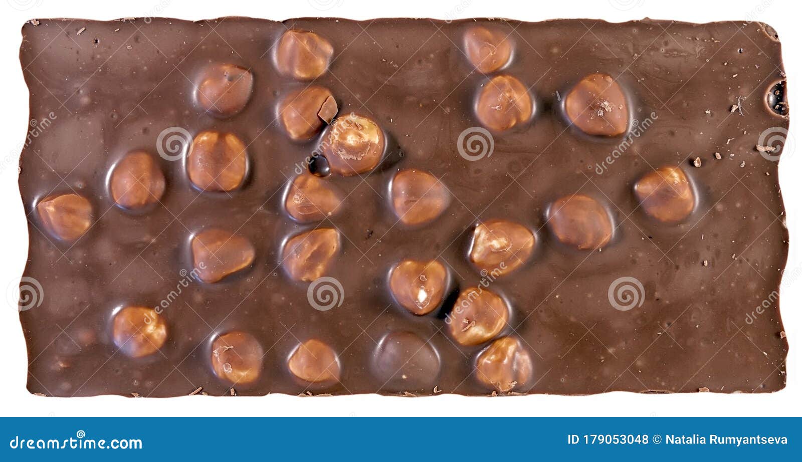 The Backside of the Milk Chocolate Stock Photo - Image of brown ...