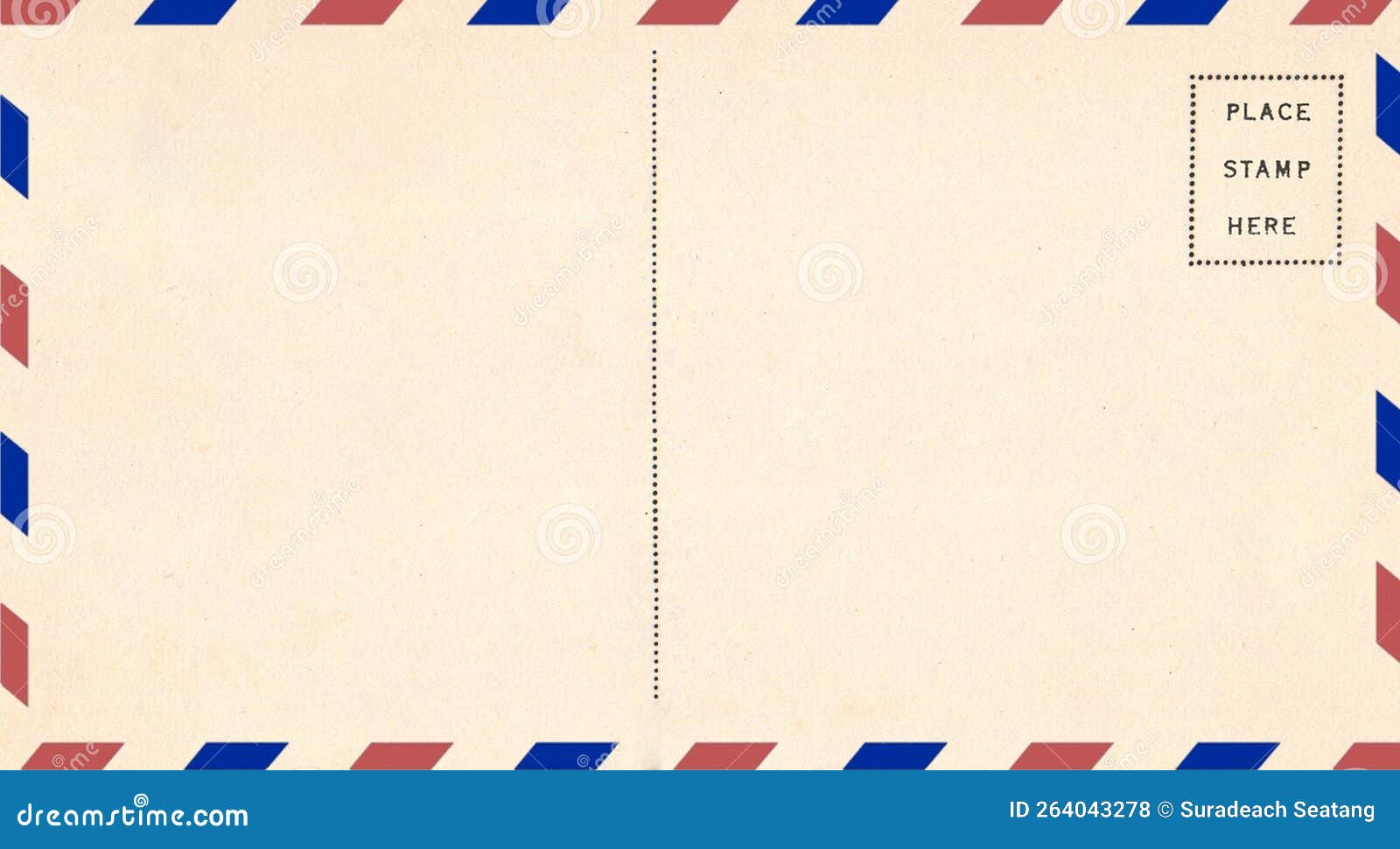 Backside of Old Postcard with Stain Editorial Stock Photo - Image of ...