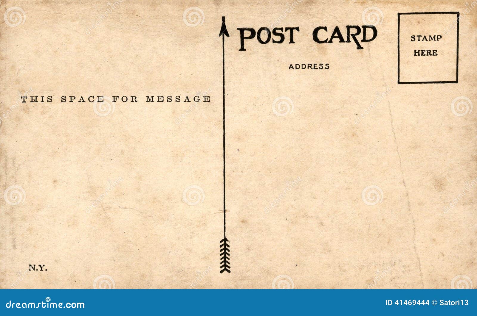 Backside of postcard stock photo. Image of aged, fashioned - 41469444