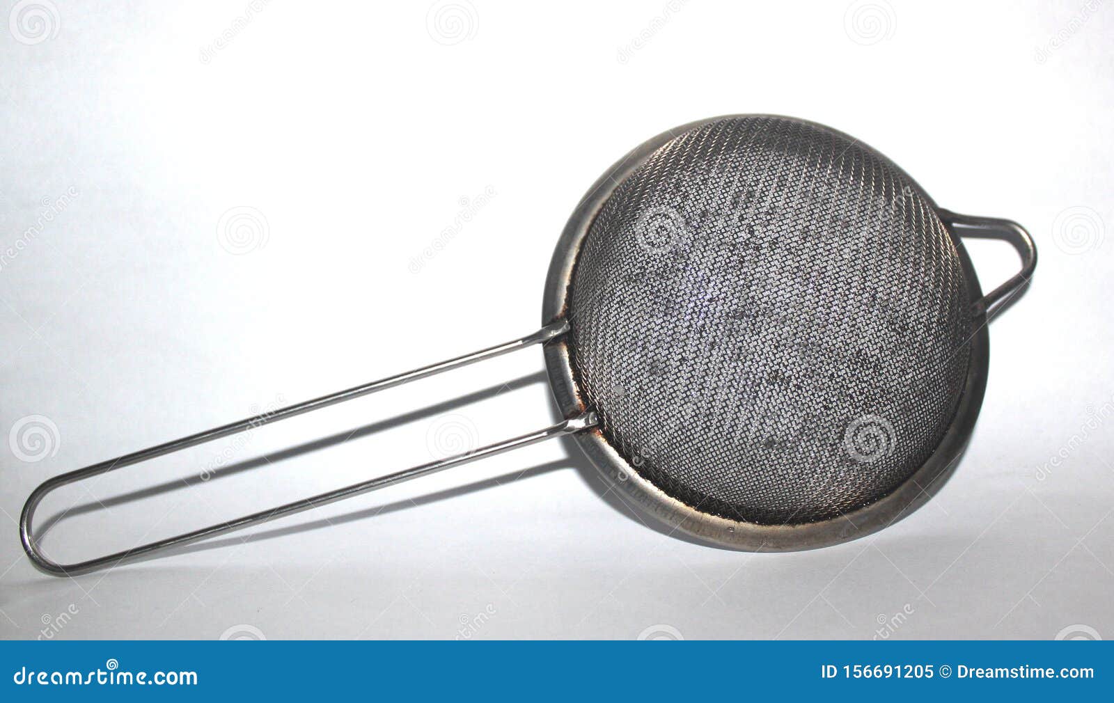 Backside of Rusty Stainless Steel Sieve Stock Image - Image of ...